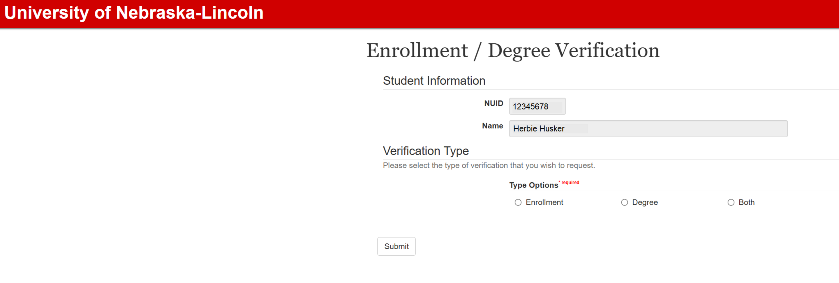 Degree and Enrollment Verification | Office of the University Registrar ...